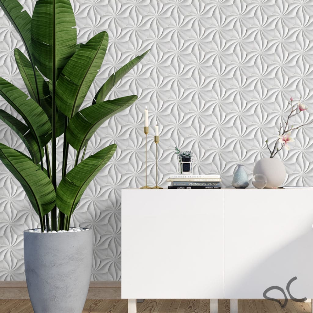 Adesivo de Parede 3D Para Sala Hall e Escritório – Dcorando – Adesivos ...