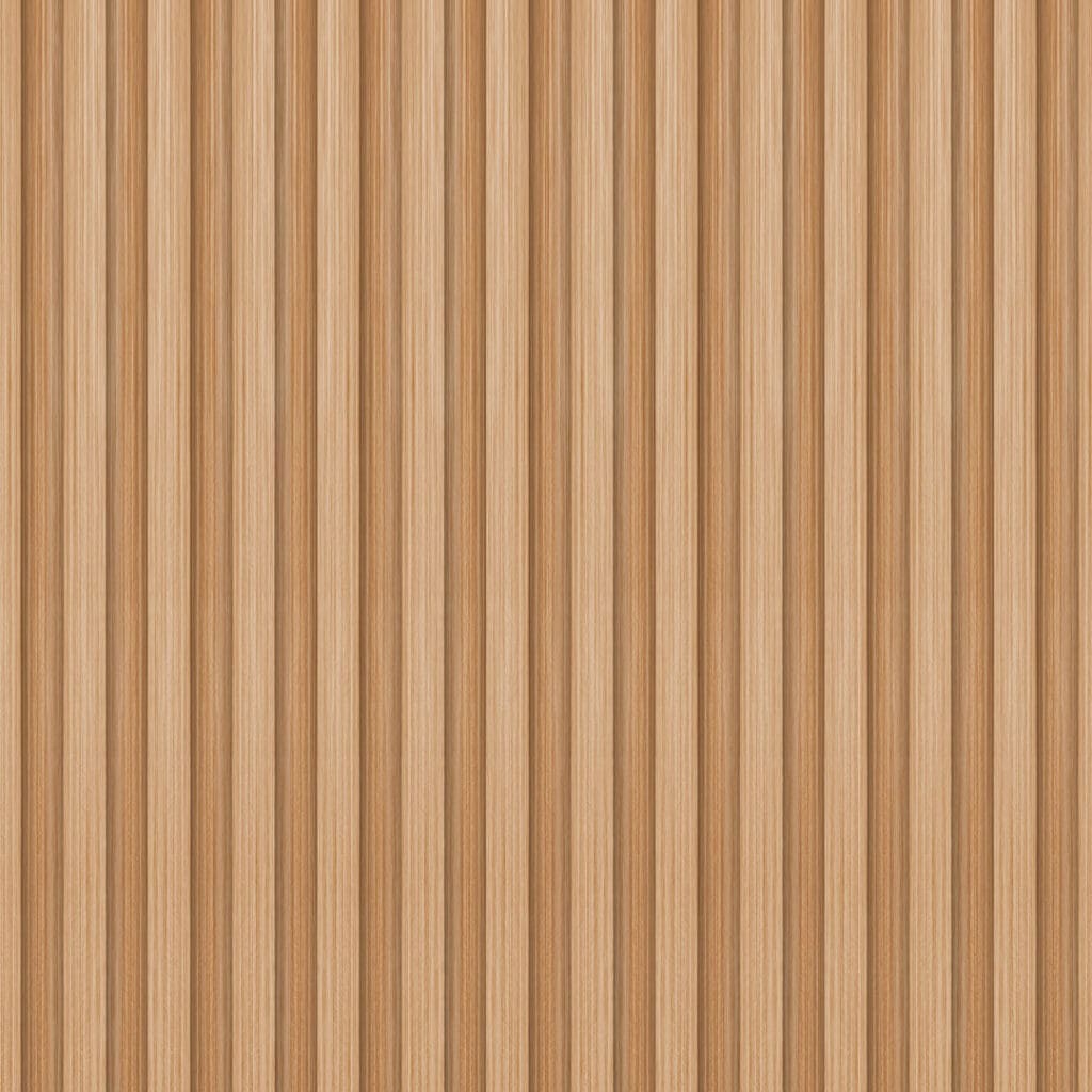 Papel de Parede Ripado Marrom Claro 0.52m x 3.00m